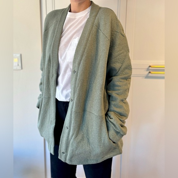 lunya | Sweaters | New Lunya Lahgo Restore Double Faced Cardigan ...